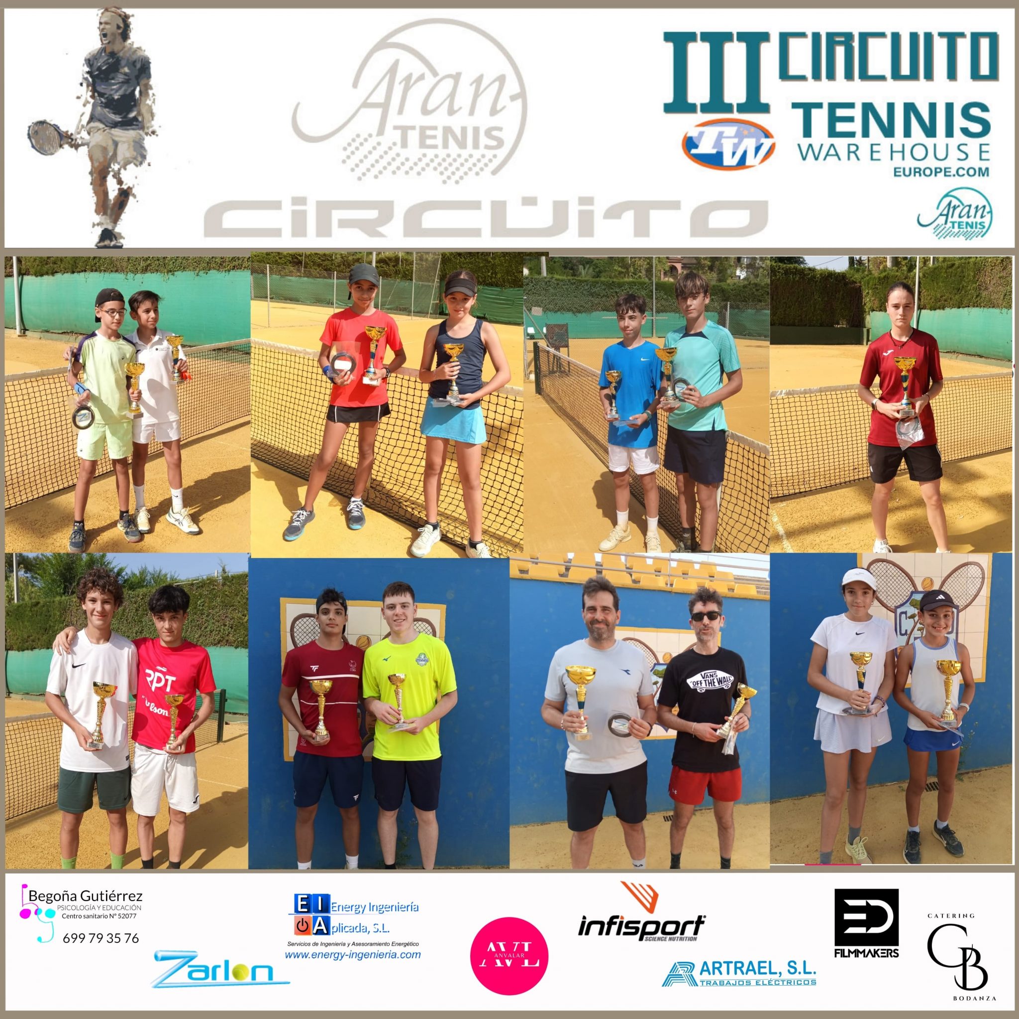 CERRAMOS LA XIII COPA OROMANA – 9º TORNEO DEL CIRCUITO TWE – Arantenis